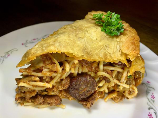 Smoked Spaghetti Timbale with Hot Italian Sausage and Eggplant – BBQ Pro NZ